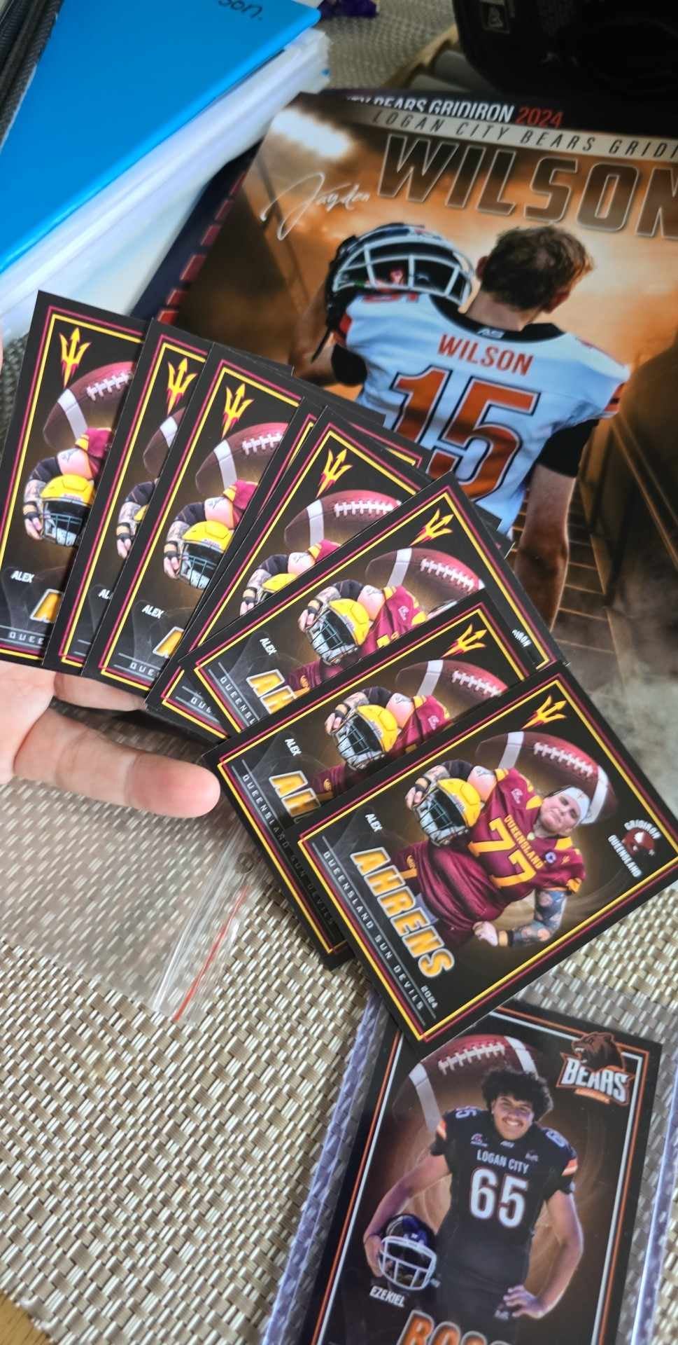 Trading Card Bulk | Logan City Bears Gridiron